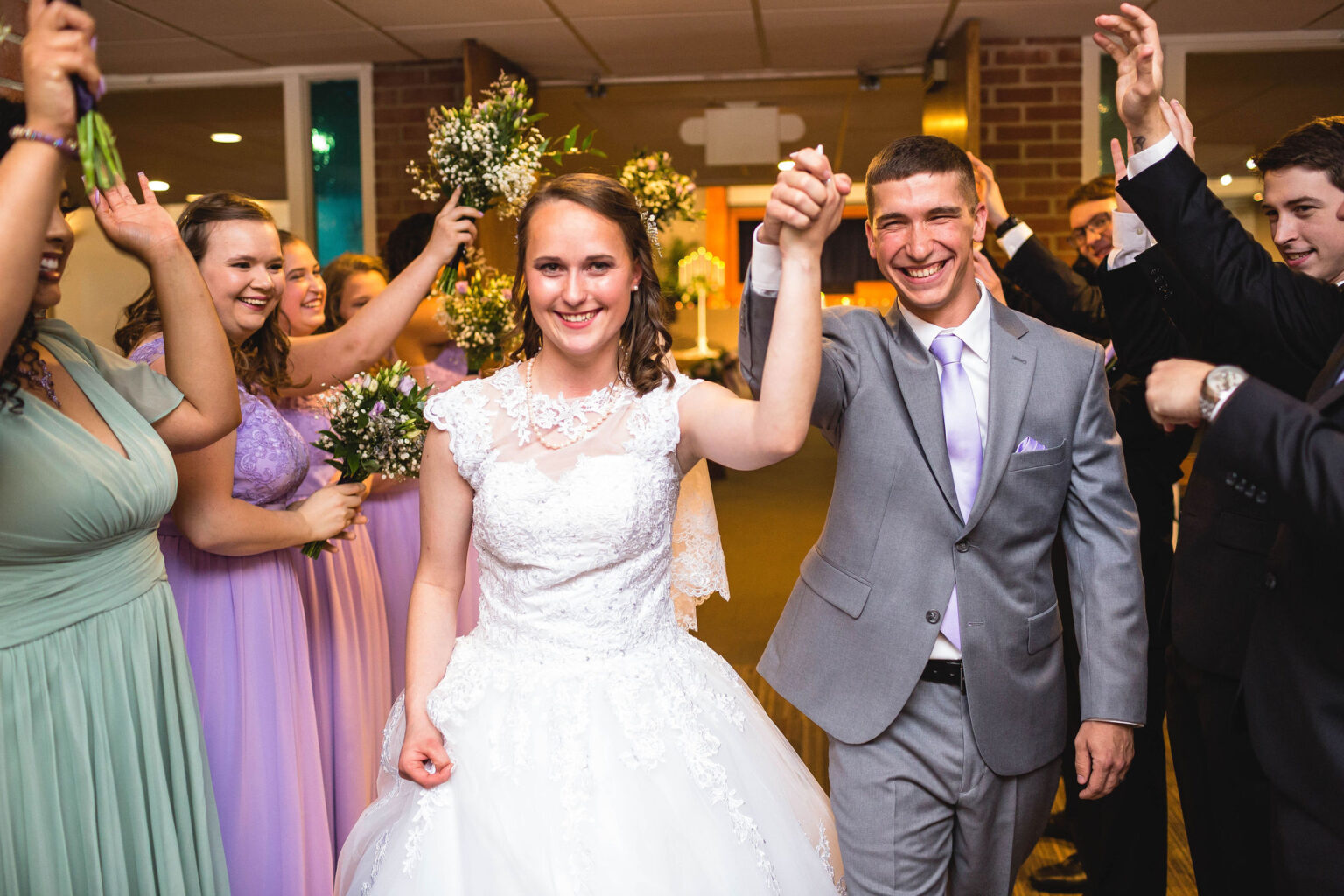 A Summer Wedding at Brookside Country Club - Sam & Grace Photography